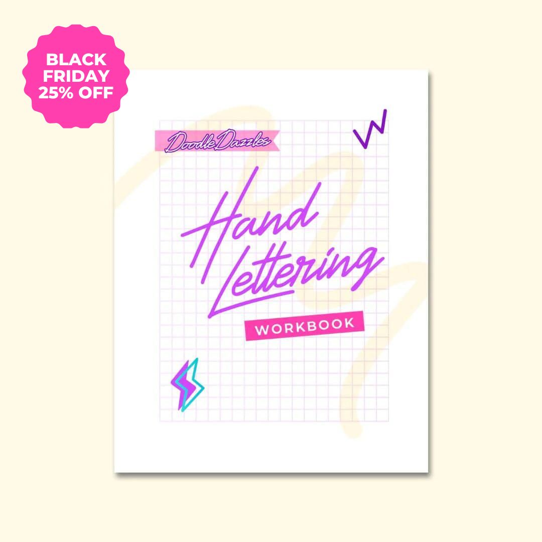 Hand Lettering Printable Workbook